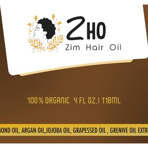 Zim Hair Oil - Etsy