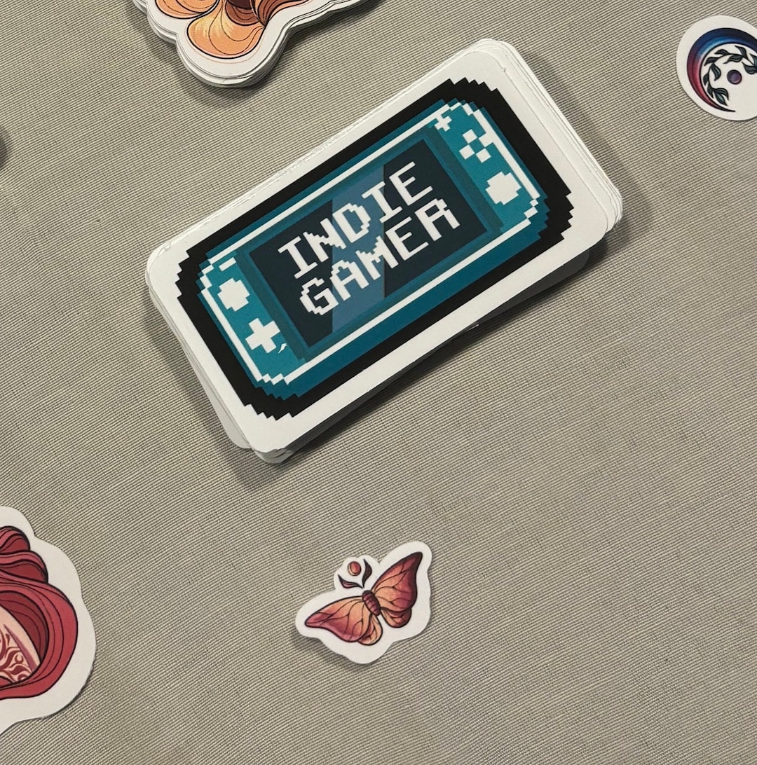Indie Gamer | Sticker - Etsy