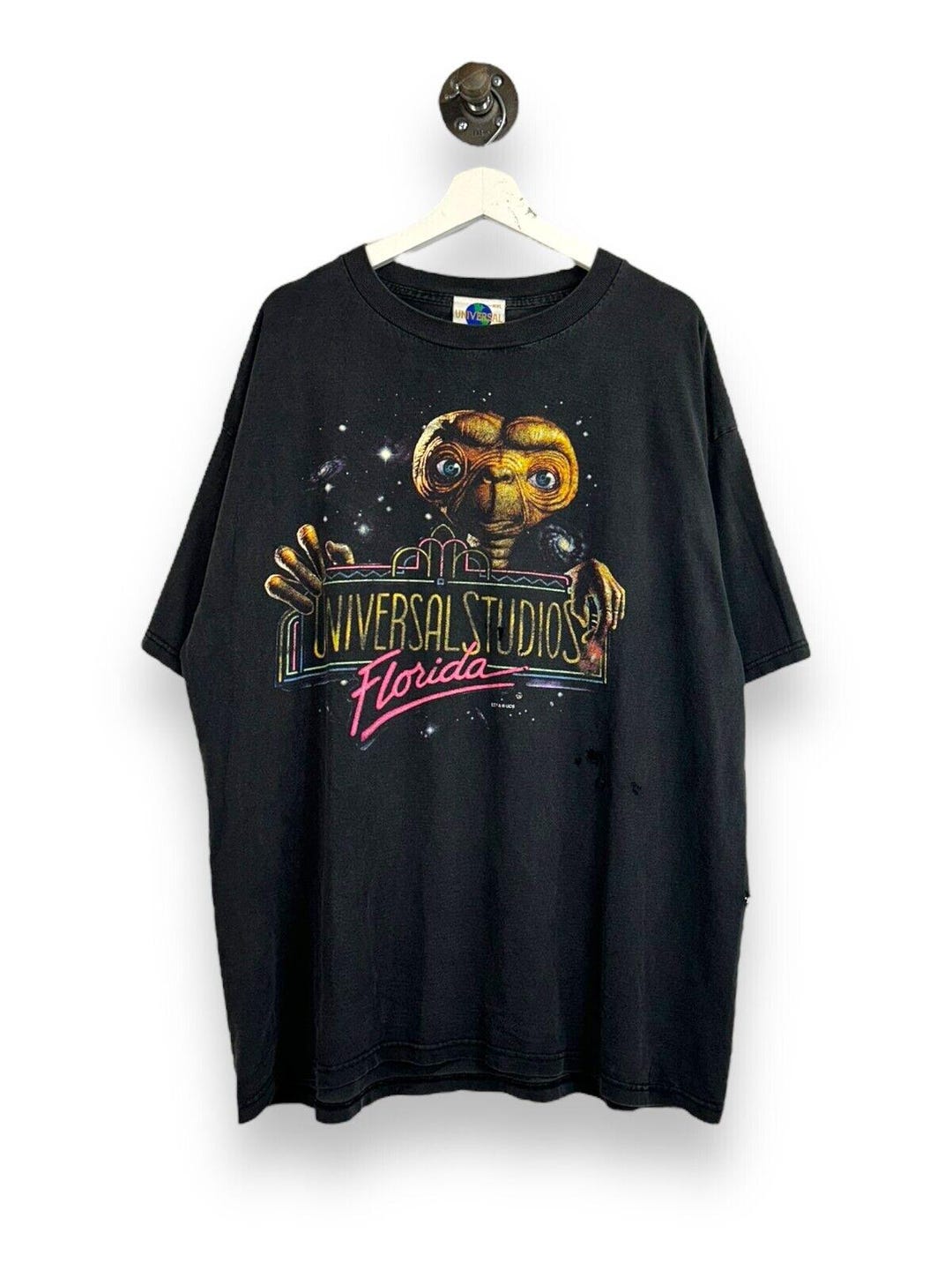 Vintage 90s E.T. Universal Studios Florida Destination Graphic T-shirt ...