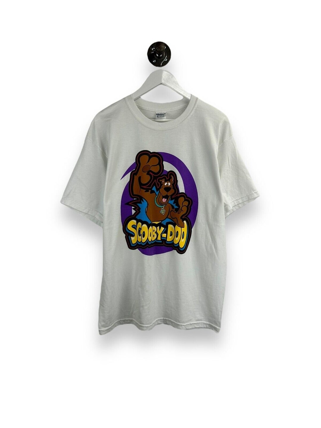 Vintage Scooby Doo Chest Buster Tv Show Promo Cartoon Graphic T-shirt ...