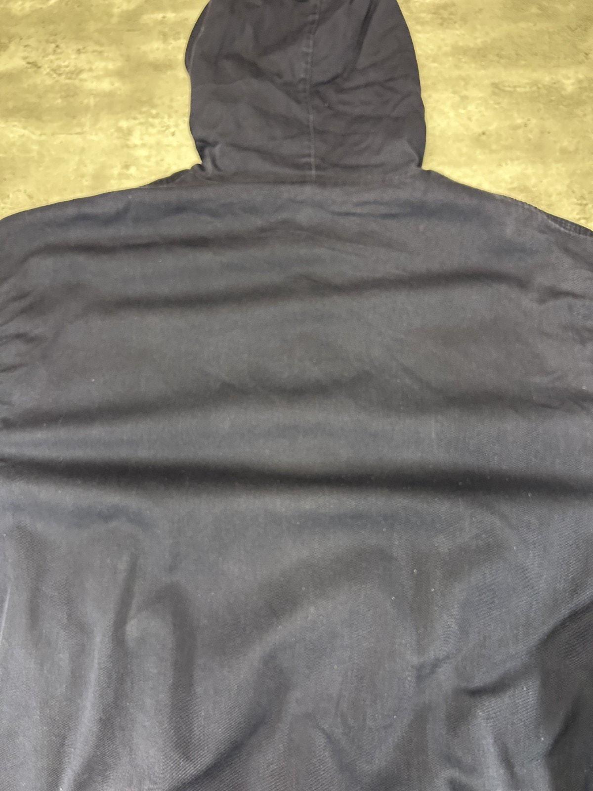 Vintage Tyndale FR Insulated Canvas Workwear Hooded Bomber Jacket Size ...