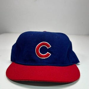 Vintage 90s Chicago Cubs MLB New Era 100% Wool Fitted Hat OSFA 6 3/4 - Etsy