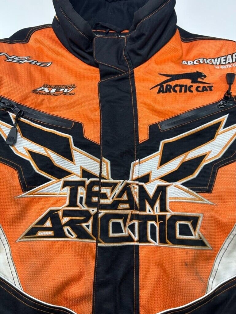 Vintage 90s Arctic Cat Team Arctic Snowmobiling Insulated Jacket Size 2XL - Etsy
