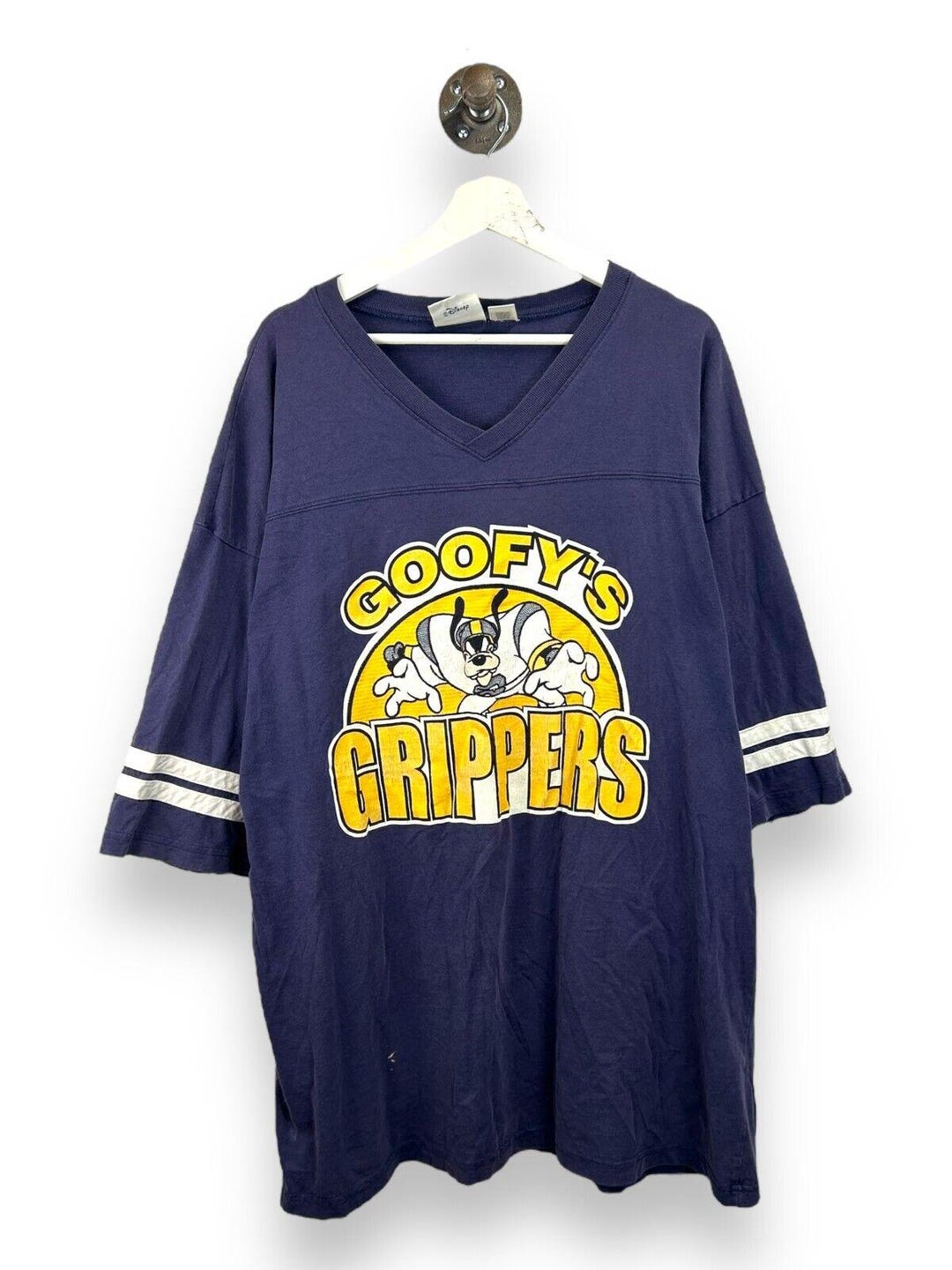 Vintage Disney Goofy's Grippers 13 Cartoon Character Football Jersey ...