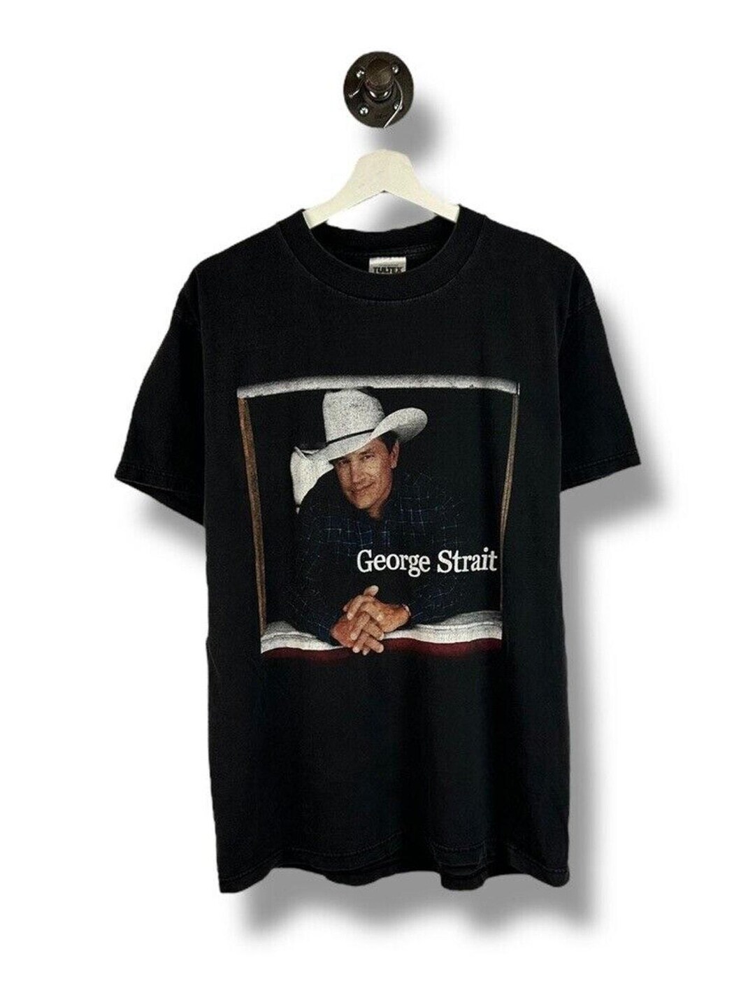 George Strait Country Music Festival Portrait Graphic T-shirt Size ...