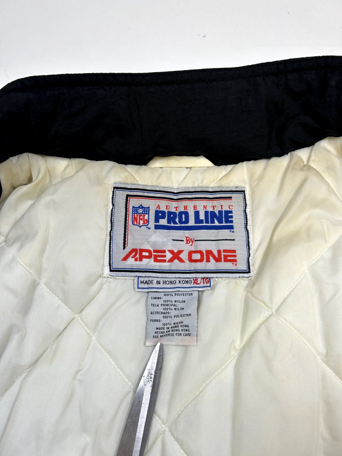Vintage 90s Dallas Cowboys NFL Apex One Insulated Full Zip Jacket Size ...