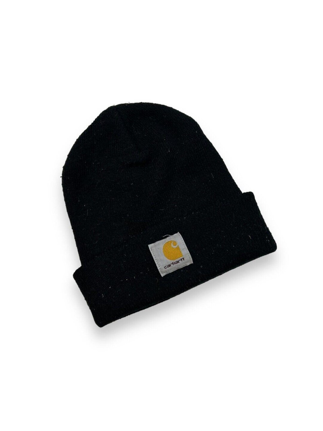 Vintage Carhartt Embroidered Patch Workwear Toque Hat OSFA Black - Etsy