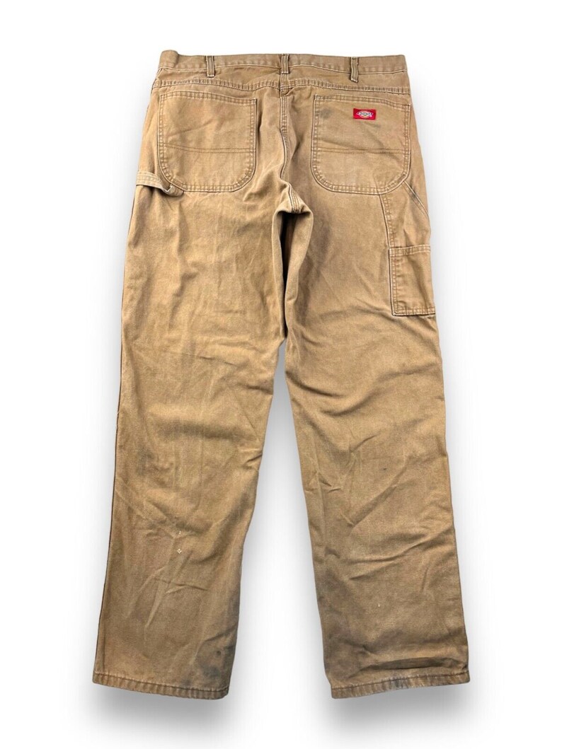 Vintage Dickie's Canvas Carpenter Workwear Relaxed Fit Pants Size 37W ...