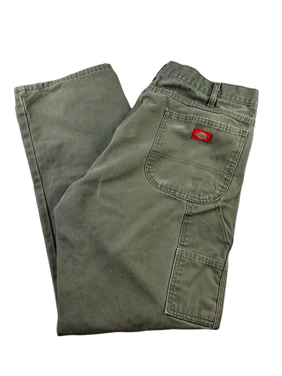 Vintage Dickies Canvas Workwear Carpenter Pants Size 38W Green - Etsy