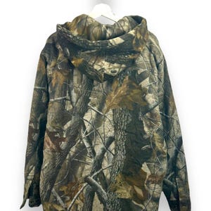Vintage Wrangler Pro Gear Real Tree Hardwoods Full Zip Hooded Jacket ...