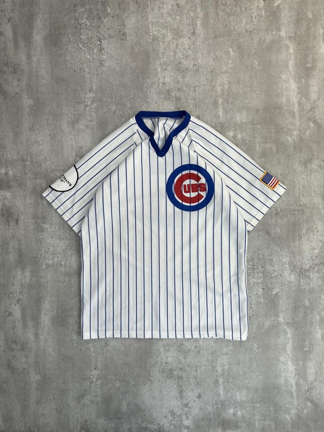Vintage 90s Chuck Cottier #5 Chicago Cubs MLB Pinstripe Baseball Jersey ...
