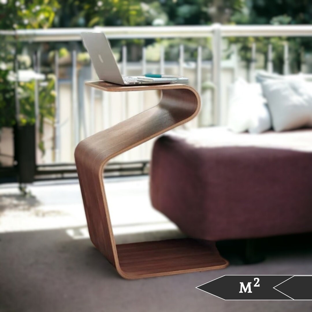 Mid-century Multipurpose Wooden Side Table Wooden Coffee or Desk Table ...