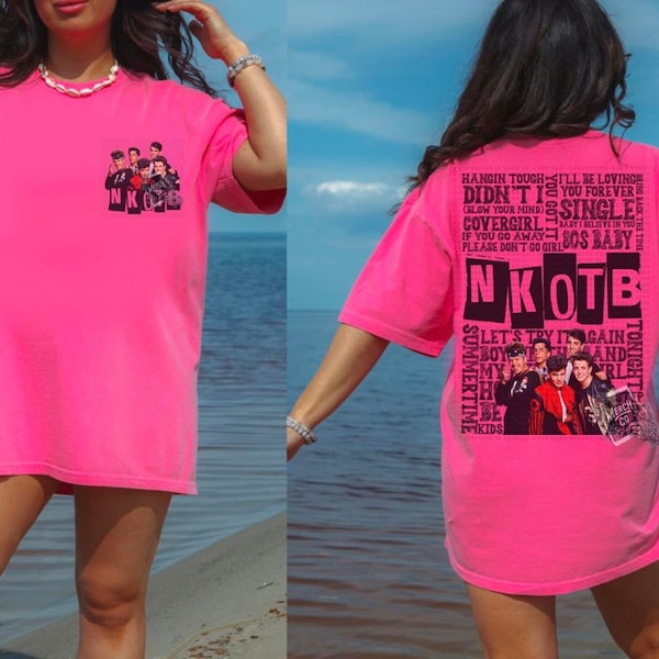 New Kids on the Block Tshirt - Etsy