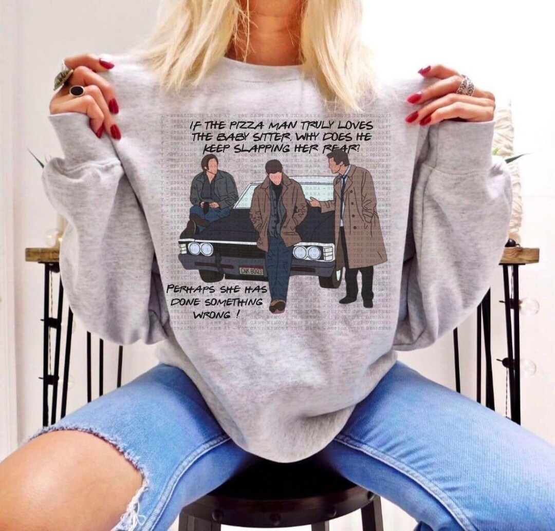 Pizza Man Castiel Tshirt Supernatural Shirt Spn Merch - Etsy