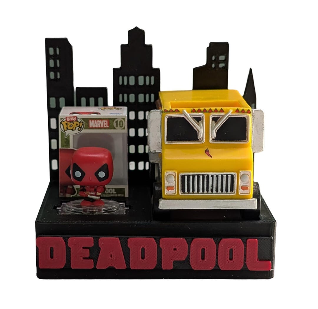 Funko Bitty Pop Ride Display Unit - Deadpool & Van - Etsy