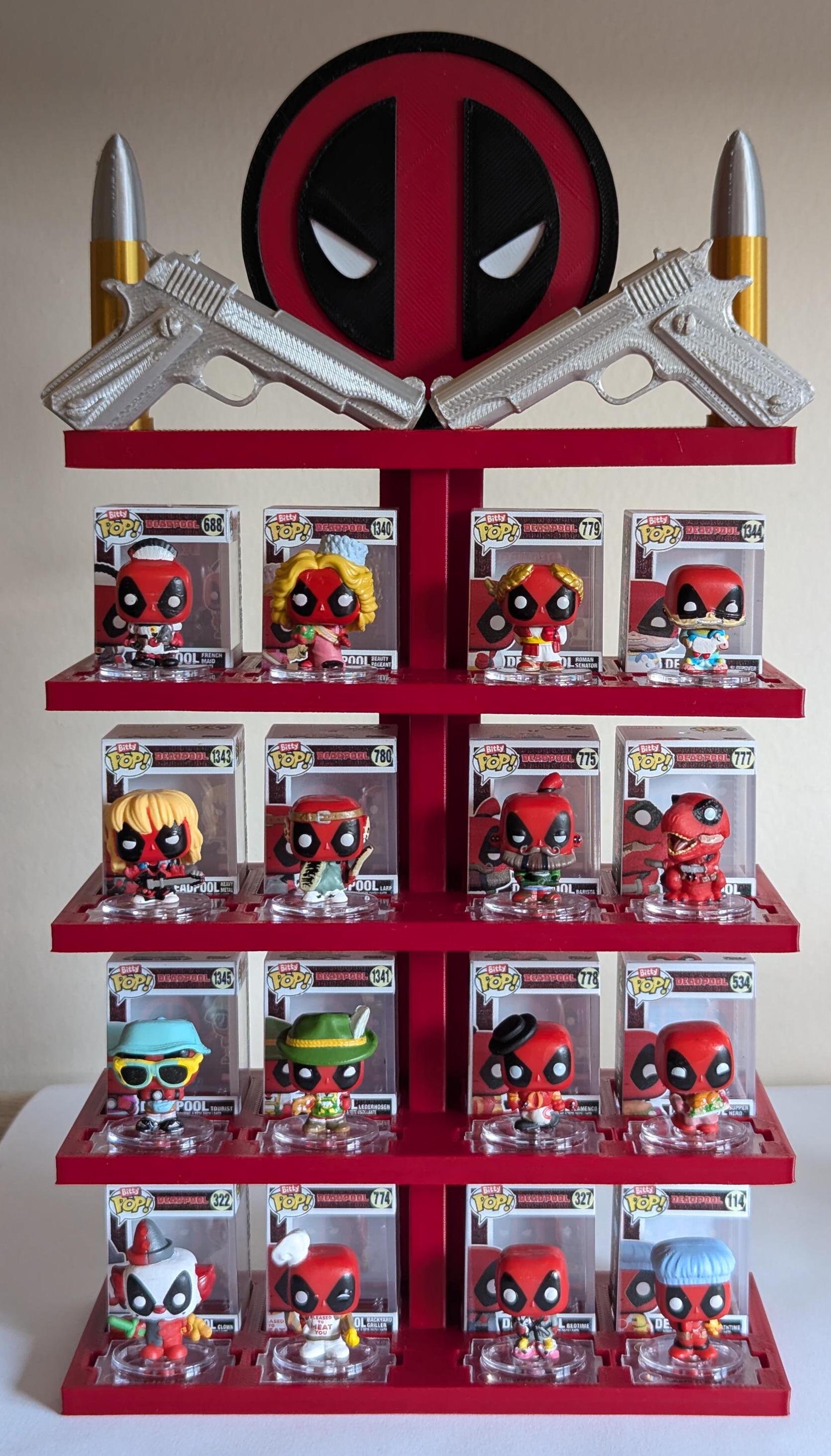 Funko Bitty Pop Display Unit Deadpool out of the Box OOB - Etsy
