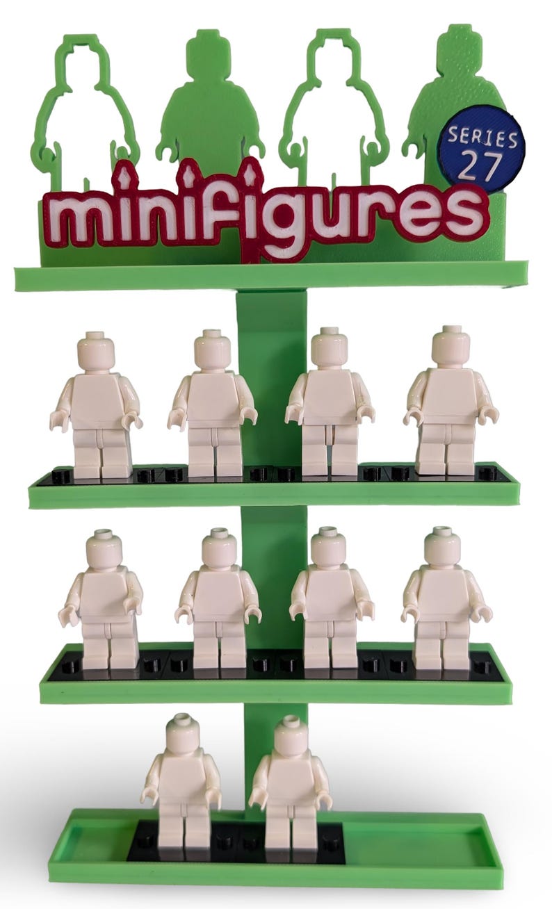LEGO Minifigure Display for Series 27 - Etsy
