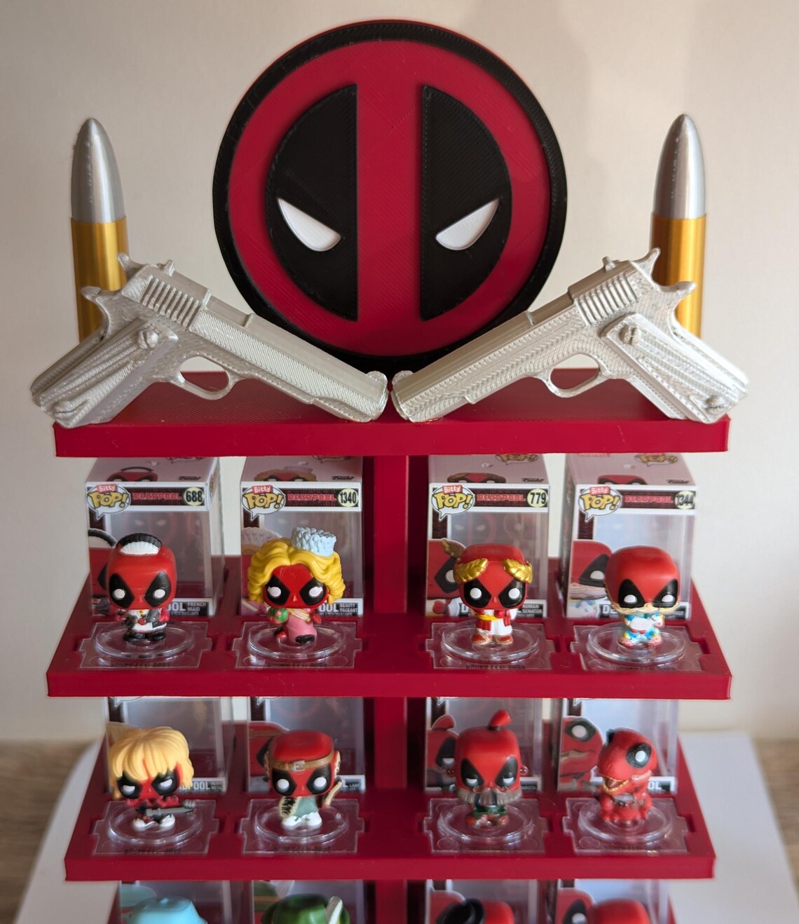 Funko Bitty Pop Display Unit Deadpool out of the Box OOB - Etsy