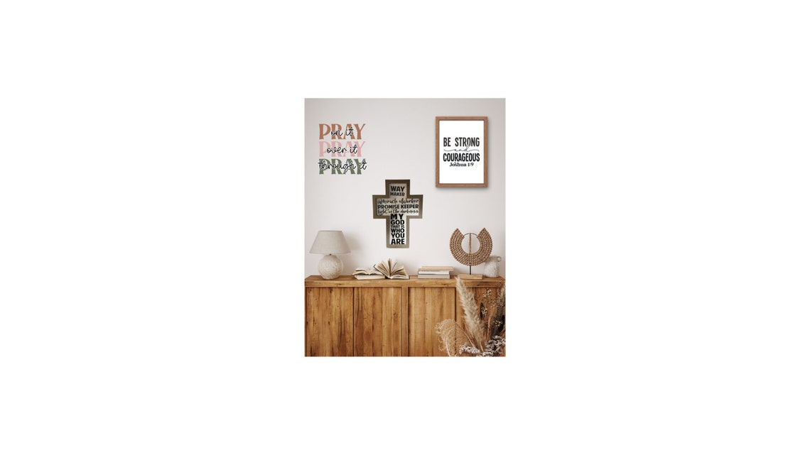 Waymaker, Way Maker Cross, Wooden Faith Cross, Cross Wall Art, Faith ...