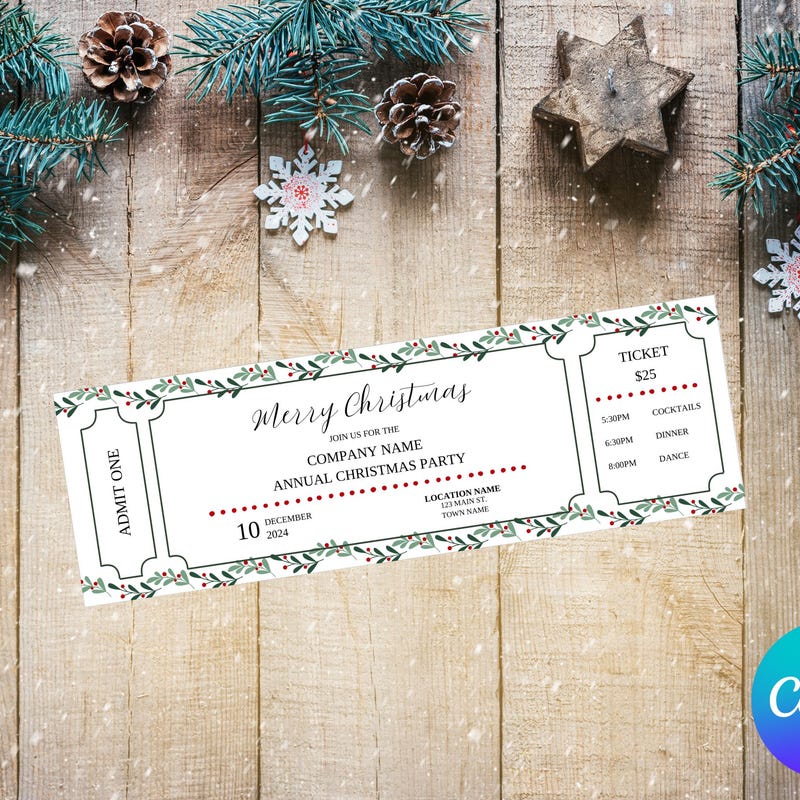 Party Ticket - Etsy