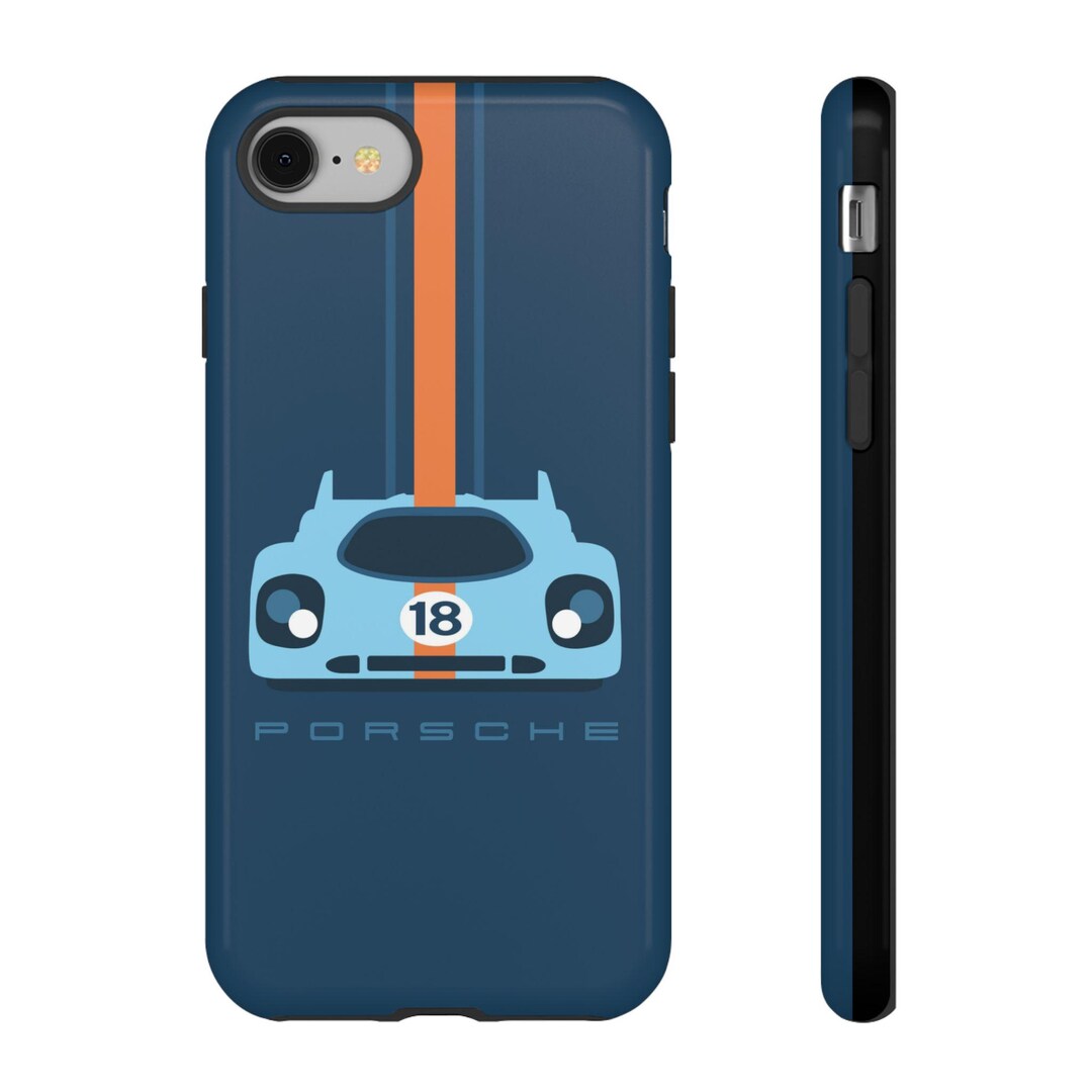 Porsche 917 Gulf Racing Phone Cases, Porsche Car Lover Gift, Protective ...