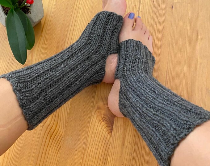 Arachnid Yoga Socks Crochet Pattern Toeless No Heel Barefoot Athletic ...