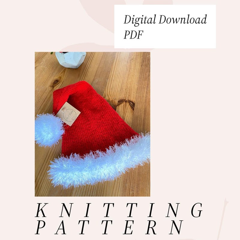 Santa Hats Pattern - Etsy