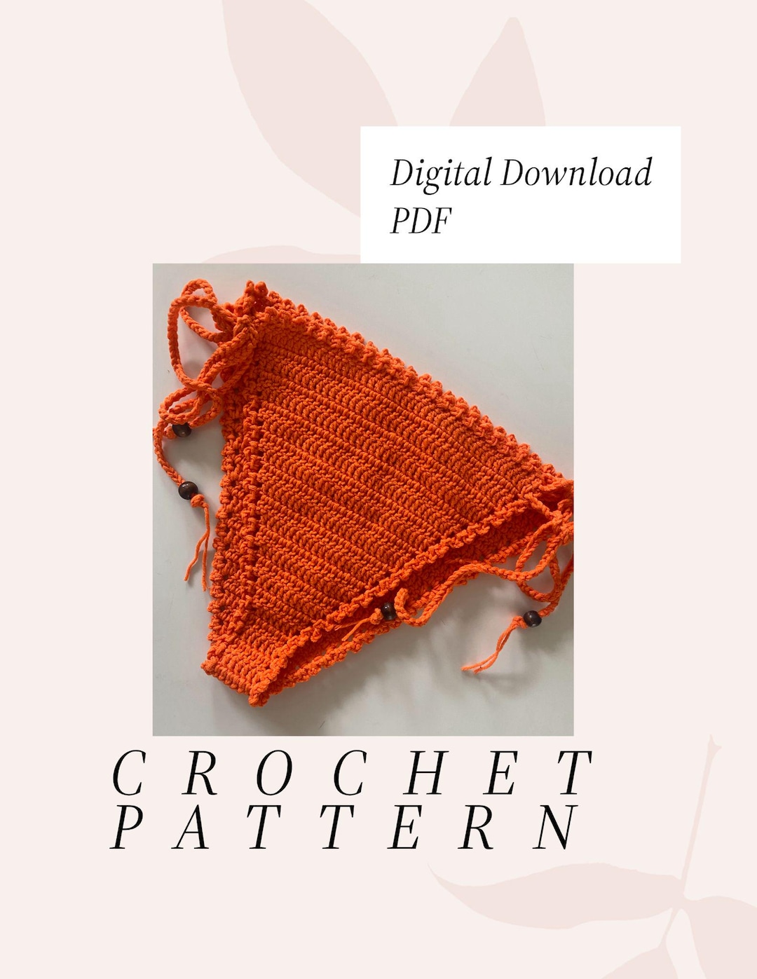 Easy Crochet Bikini Bottom Pattern – Quick DIY PDF Tutorial, XS to L ...