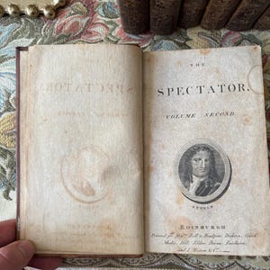 The Spectator (complete Eight Volume Set) - First Edition 1711 - Etsy
