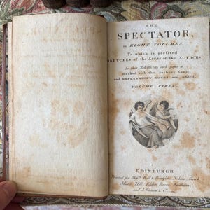 The Spectator (complete Eight Volume Set) - First Edition 1711 - Etsy