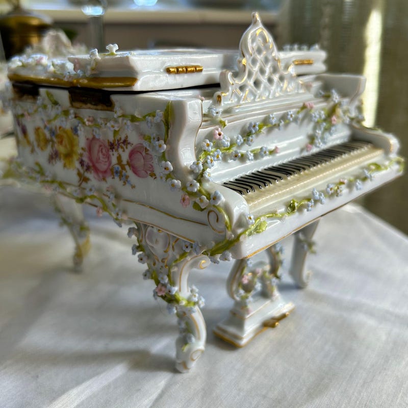 Porcelain Piano - Etsy