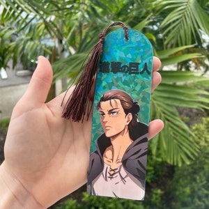 AOT Inspired Anime Bookmarks, Eren, Armin, Mikasa, & Levi - Etsy