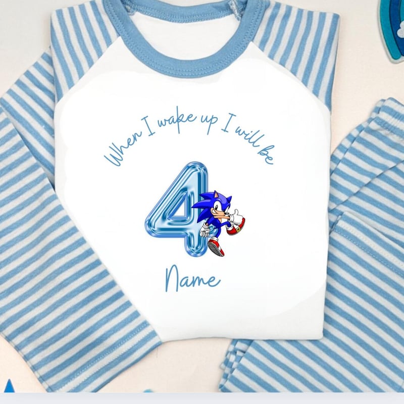 Sonic Pyjamas - Etsy UK
