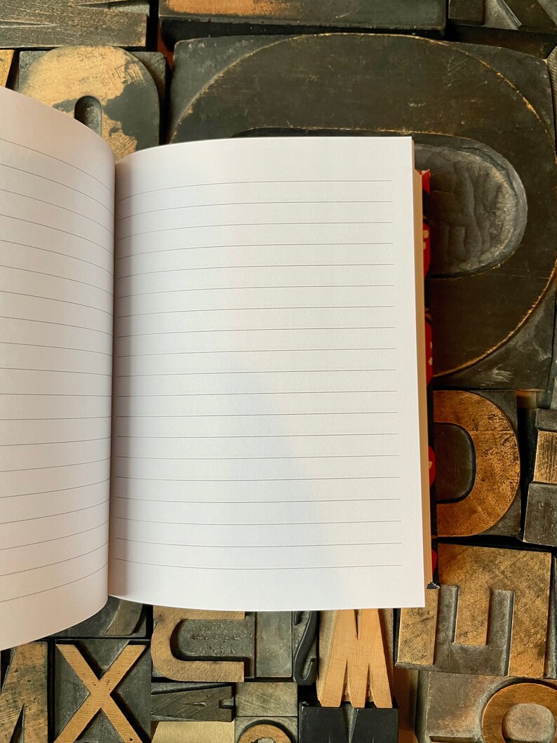 Small Lined Fabric Covered Journal Mustard Yellow Checked - Etsy