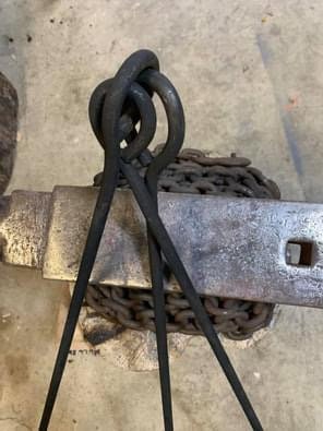 Hand Forged Campfire Cooking Tripod Heavy Duty - Etsy