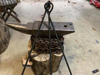 Hand Forged Campfire Cooking Tripod Heavy Duty - Etsy