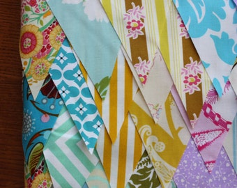 Mini Flag Bunting Features 80 Tiny Flags in a Mix of Happy | Etsy