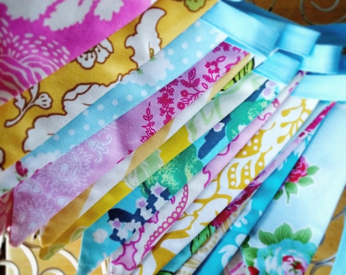 Custom Medium Sized Flags, Bunting by the Yard. Wedding Decor, Photo ...