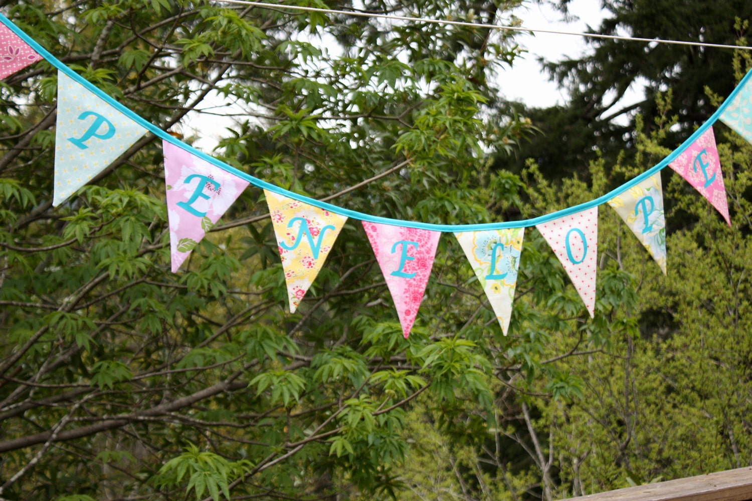 Personalized Custom Bunting Flag Decoration. 10 Flags up to - Etsy