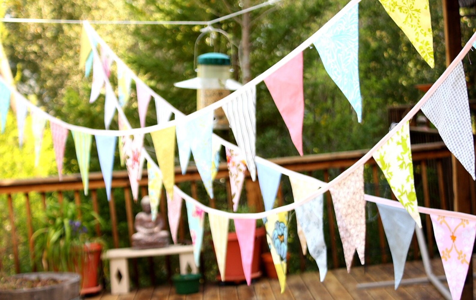 Custom Fabric Flag Bunting. Bridal Shower Wedding Decoration - Etsy