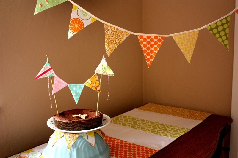 HALF PRICE Mini Flags Birthday Decoration. A Strand of 12 - Etsy