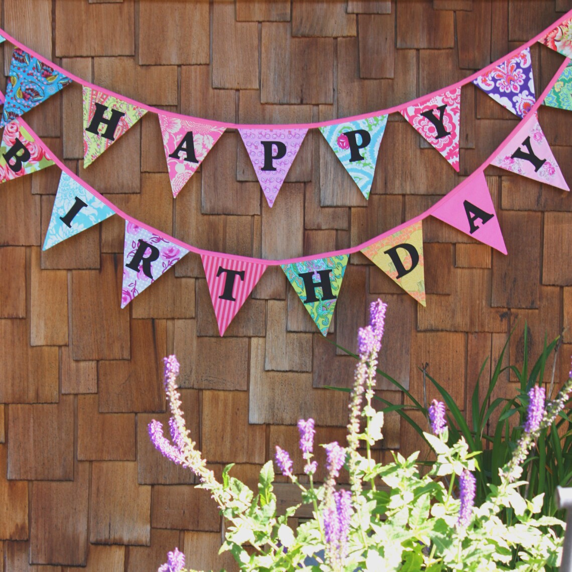 Custom Happy Birthday Flags. A Unique Party Decoration. You - Etsy