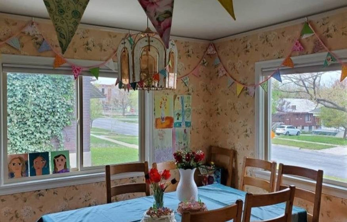 40 Foot Bunting Custom Party Flags Wedding Decoration Photo | Etsy