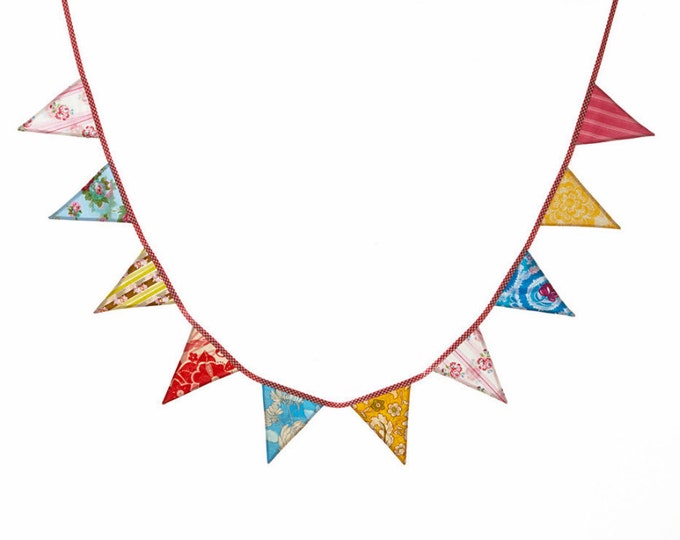 Shabby Chic Bunting as Shown Medium Fabric Pennant Flags - Etsy