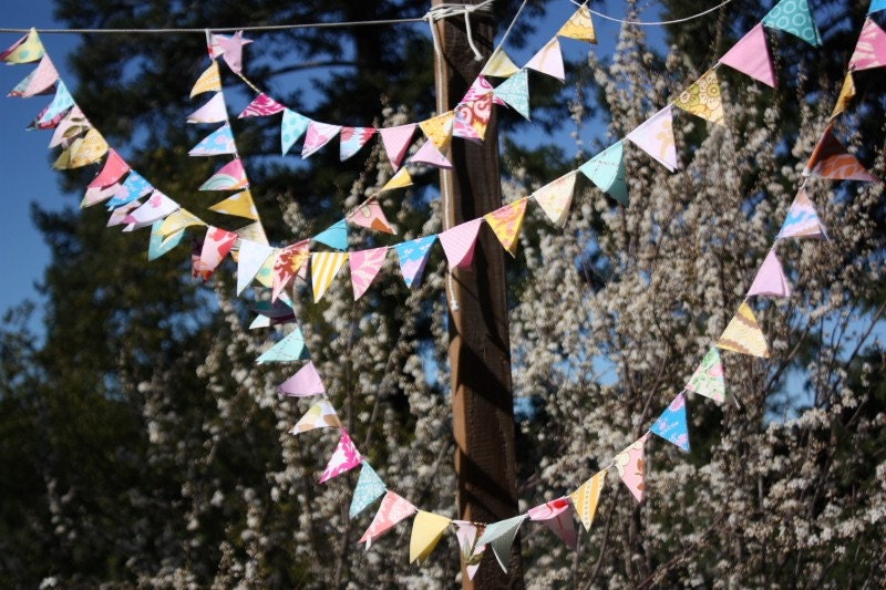 CUSTOM Mini Flag Bunting Features 60 Tiny Flags in a Mix of | Etsy