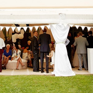 30' Bunting, Custom Fabric Party Flags, Wedding Decoration, Photo Prop ...