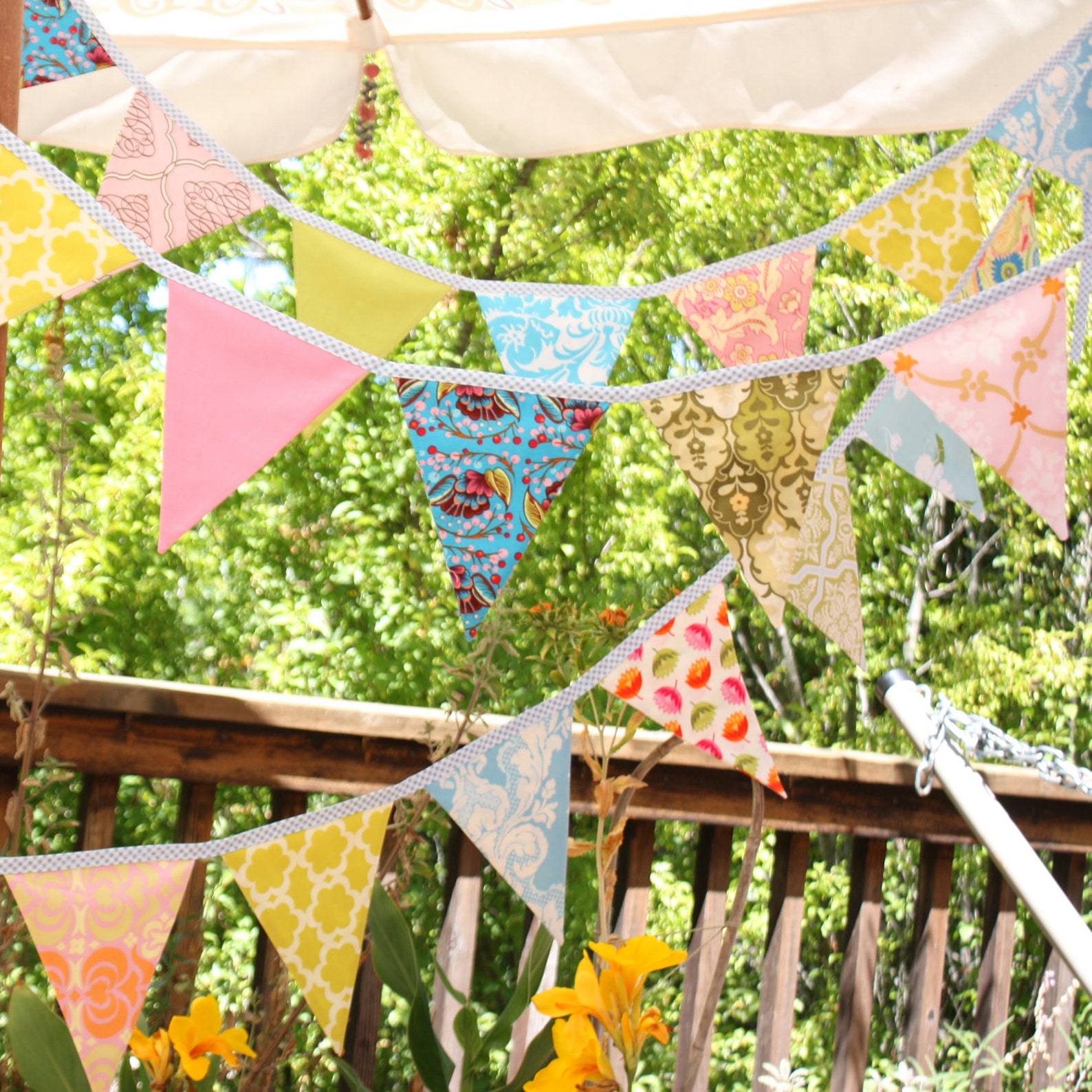 Sale Designer's Choice Bunting Wedding Decoration 9 Flag - Etsy
