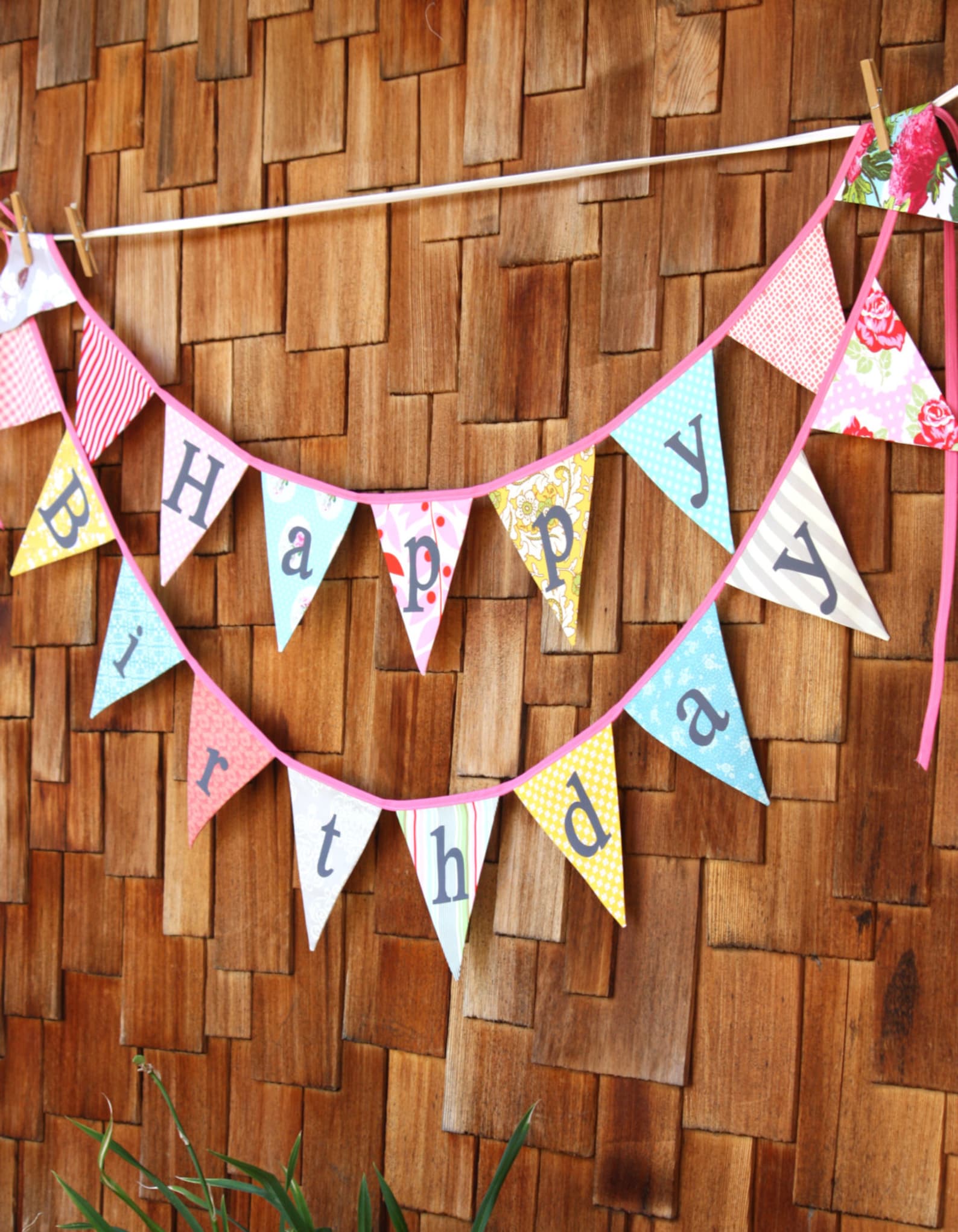 Custom Happy Birthday Flags. A Unique Party Decoration. You - Etsy