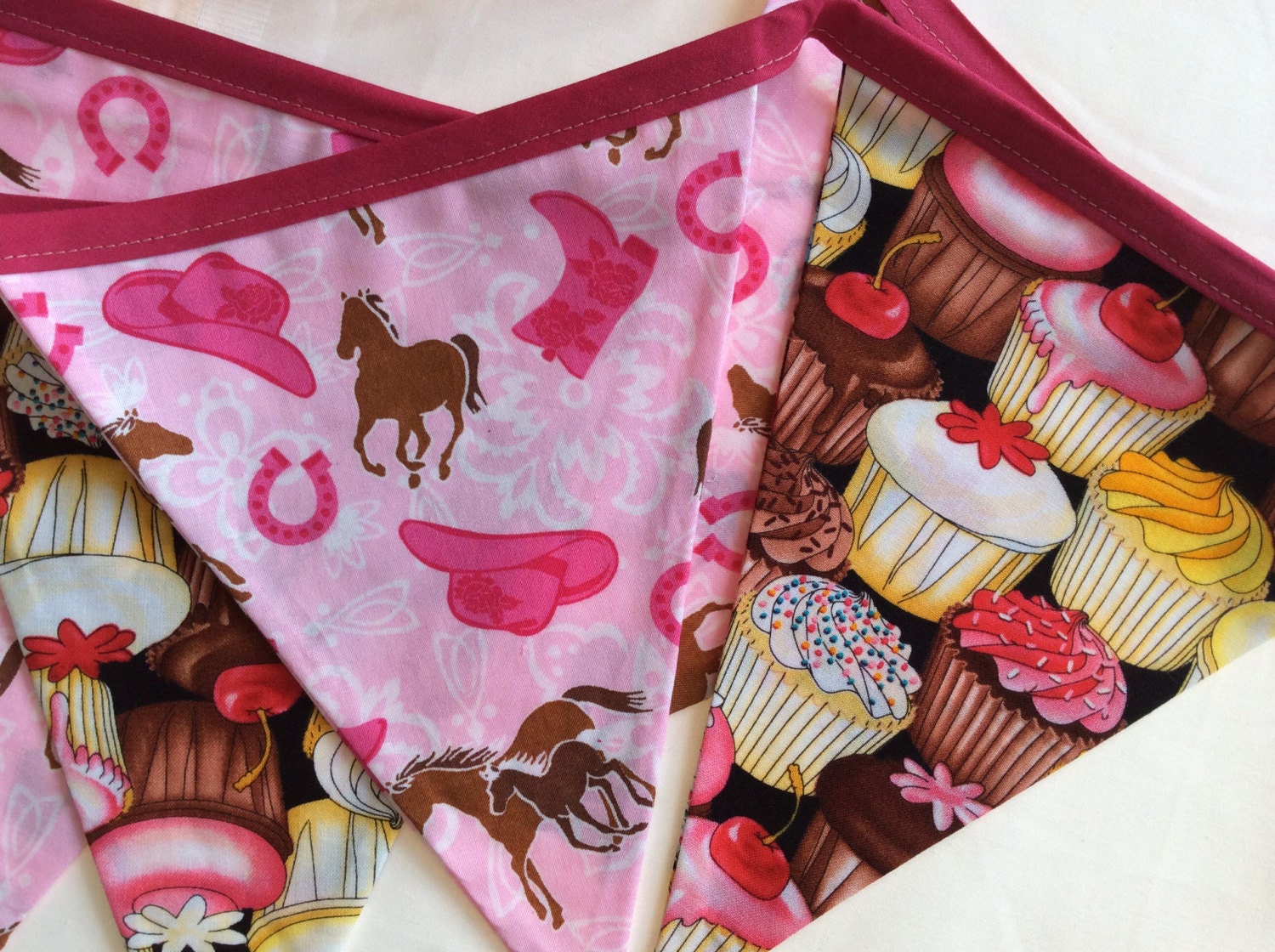 Girl Party Decoration Cupcakes and Pink Western Rodeo Theme - Etsy