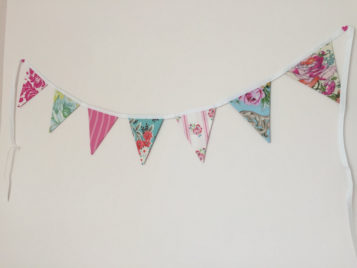 Shabby Chic Bunting Surprise Fabric Flag Banner Photography - Etsy